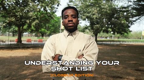 Shotlist Storytelling David Okorie