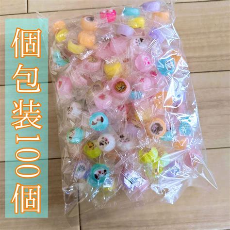 金扇 飴 徳用 ミニラブリー100個 金太郎飴 あめ キャンディ 大容量 メルカリ