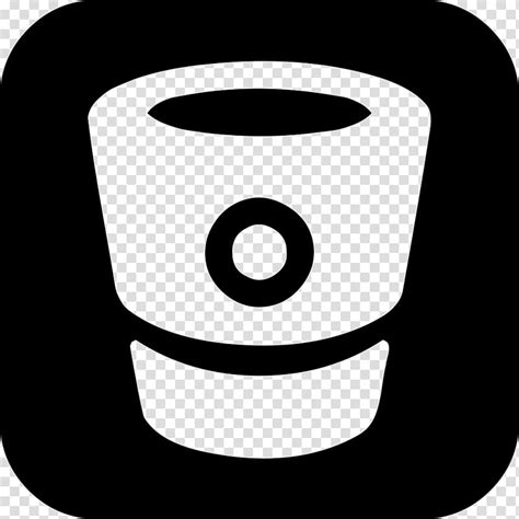 Bitbucket Head Font Awesome Git Version Control Repository Jira Black And White Line