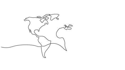 World Map Simple Stock Footage ~ Royalty Free Stock Videos Pond5