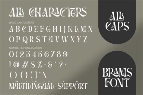 Brams Font Note Font Duo Font Cute Font School Font Etsy