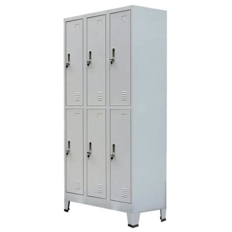 Metal Locker Cabinet With 9 Compartments Steel Locker Staff Lockers With Feet Wholesale