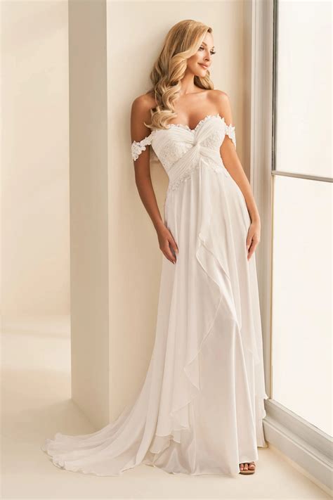White Wedding Dresses Enchanting By Mon Cheri