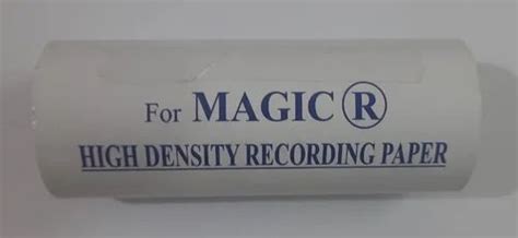 Plain White High Density Recording Paper Gsm 80 Gsm Sizedimension 65mm X 20m Width X