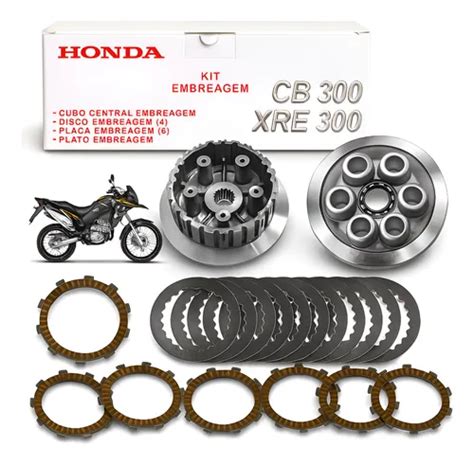 Kit Embreagem Completo Cb300 E Xre300 201021 Original Honda