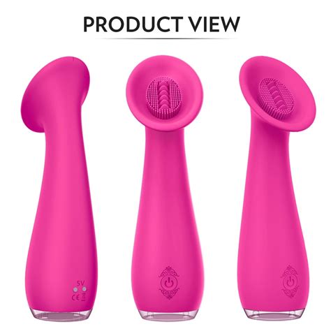 Rechargeable Tongue Sunflower Clitoral Vibrator For Clitoris Nipple