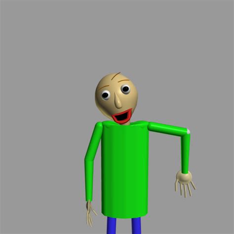 Baldis 3d Anim8or Model V5 7 [3d Models]