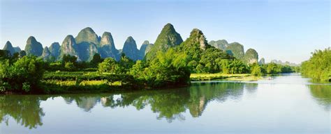 桂林山水 风景图片 全景图 5k高清大图 图片编号325193 壁纸网