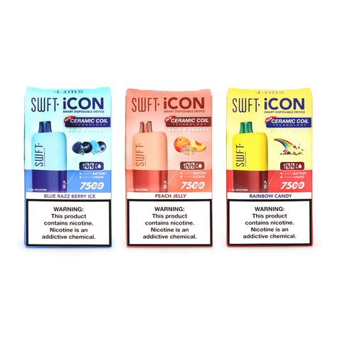 Swft Icon Disposable Vape Swft Icon 7500 Puff Shop Online Funky Lands