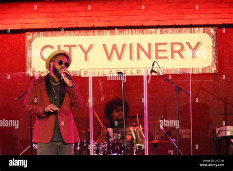 Singer Dwele Performing Live Music At The City Winery Featuring Singer