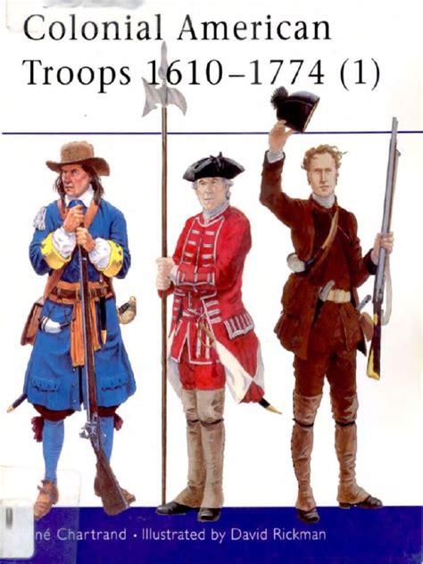 Lonial American Troops 1610 1774 Pdf
