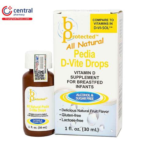 Thuốc Pedia D Vite Drops Liều Dùng Cách Dùng Giá Bán
