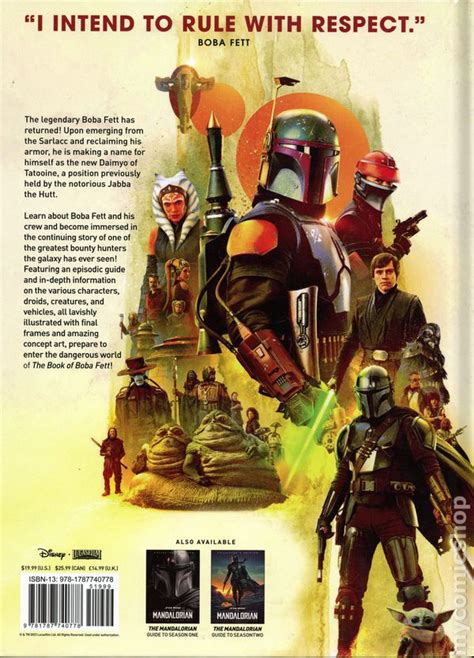 Star Wars The Book Of Boba Fett Hc 2023 Titan Comics Collectors