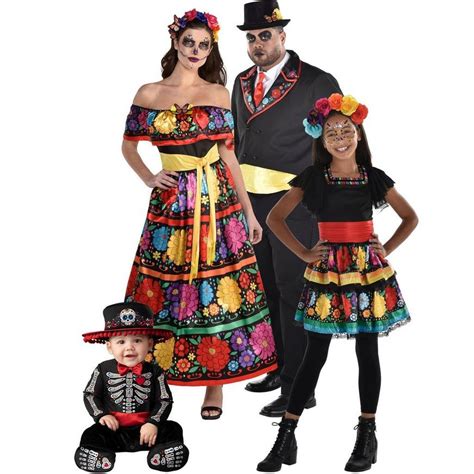 Dia De Los Muertos Couples Costumes