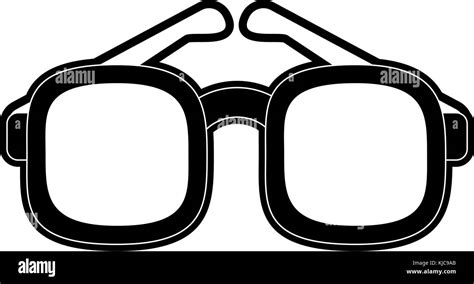 Round Frame Glasses Stock Vector Image And Art Alamy