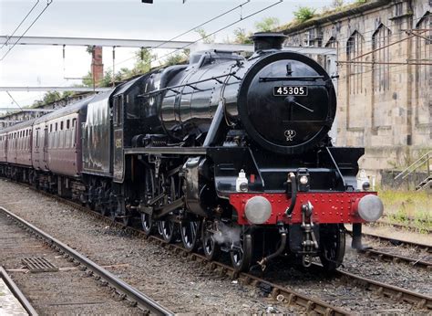 ‘black 5 45305 Just After Arriving At Carlisle With The Flickr