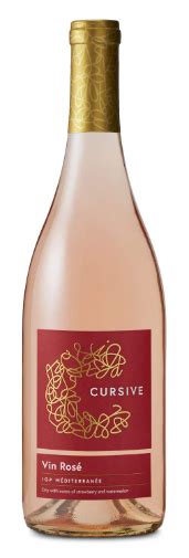 2019 Cursive Vin Rose