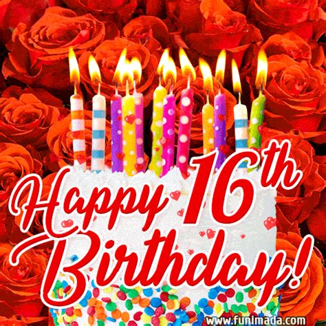 Happy 16th Birthday Animated S Download On