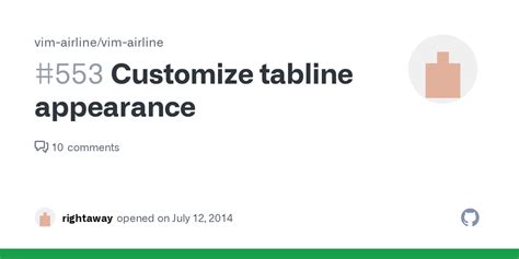 Customize Tabline Appearance Issue Vim Airline Vim Airline GitHub