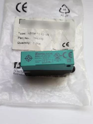 Sensor Inductivo Pepperl Fuchs Modelo Nbb4 F1 E2 V3 Envío Gratis