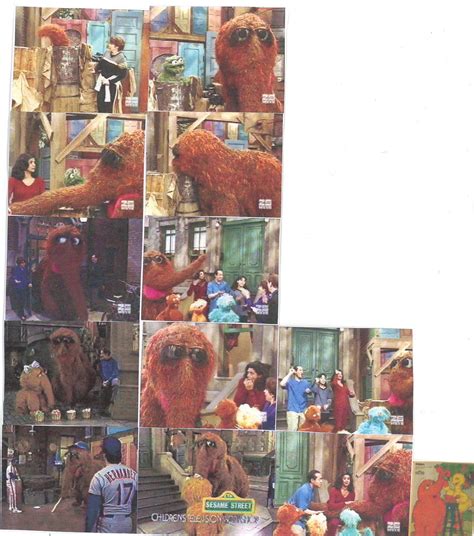 Sesame Street Characters Snuffleupagus