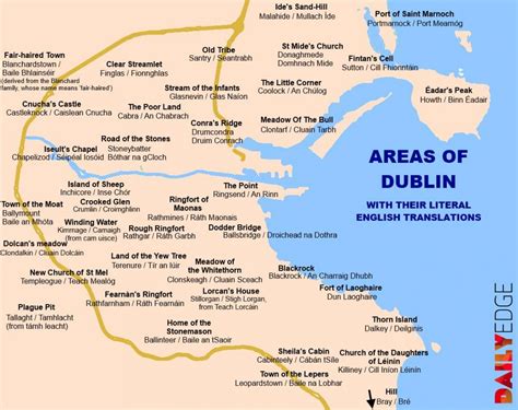 Map Of Dublin Neighborhoods