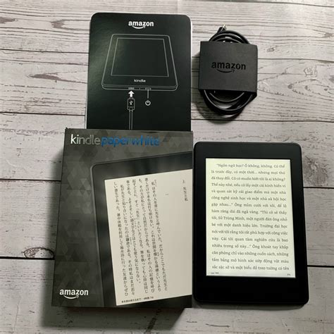 Máy đọc Sách Kindle Paperwhite 3 Gen 7th Có 4 Đèn Nền Màn Hình 6