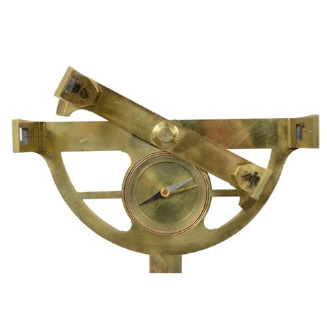 Brass Graphometer French Manufacture Mid 19th Century At 1stdibs