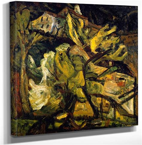 Eva By Chaim Soutine Reproduction