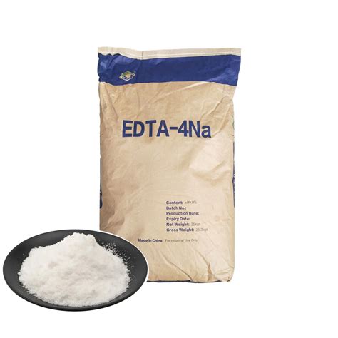 Industrial Water Softener Edta 4na Sodium Edetate Cas 64 02 8 With High