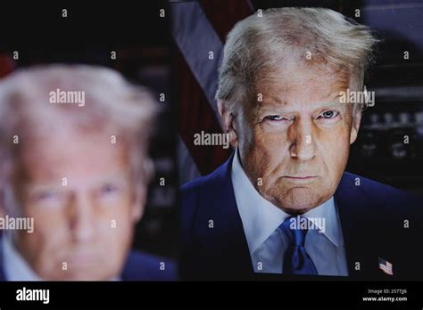 Donald Trump New Official Portrait The President Of The United States