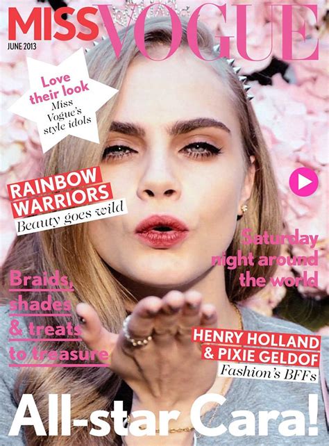 Cara Delevingne Miss Vogue 04 Cara Delevingne Is Miss Vogue