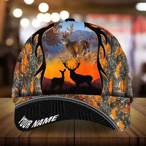 Aio Pride The Best Deer Hunting Cap 3d Multicolor Custom Name Aio