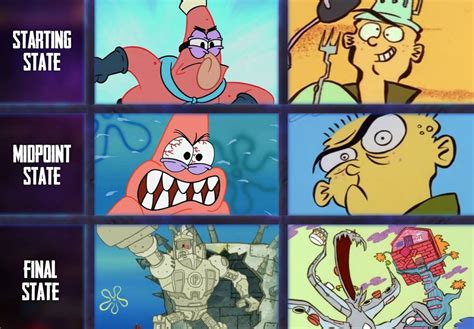 Patrick Vs Ed Fight Progression By Landontalksalot On Deviantart
