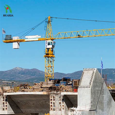 Working Radius 70m Lifting Weight Max 16t Tower Crane Crane And Tower