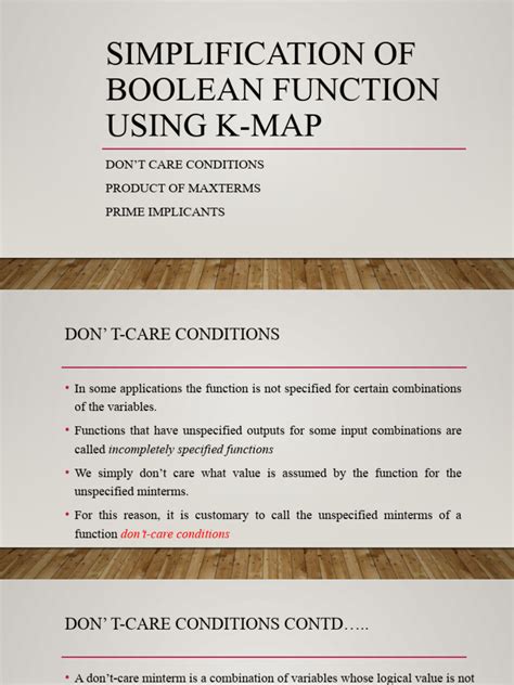2 K Map Dont Care Pos Maxterms And Prime Implicants Pdf