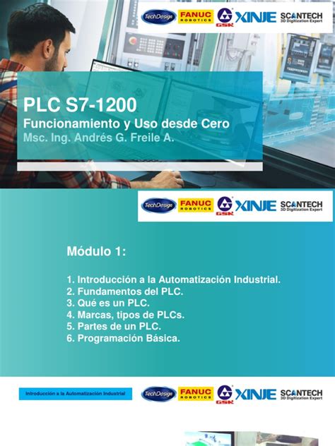 Curso Plc Funcionamiento Y Uso Desde Cero Enero 2023 Pdf Controlador Lógico Programable