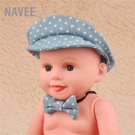 Navee ทารกแรกเกิดเด็กสาวเด็กชายหมวกผูกเครื่องแต่งกายถ่ายภาพการถ่ายภาพเสาหมวกชุด Shopee Thailand