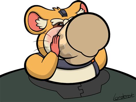 Rule 34 Anthro Blizzard Entertainment Blush Bodily Fluids Chubby Cheeks Cricetid Cutaway Duo