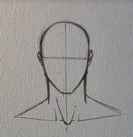 Esboço Cabeça Desenho De Rosto Humano Desenho De Rosto Simples Como