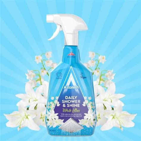 Solutie Anticalcar Pentru Dus Spray Astonish Daily Shower And Shine White