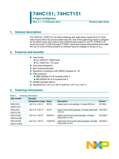 74hc151 Datasheet Pdf Electronic Circuits Manufactured Goods