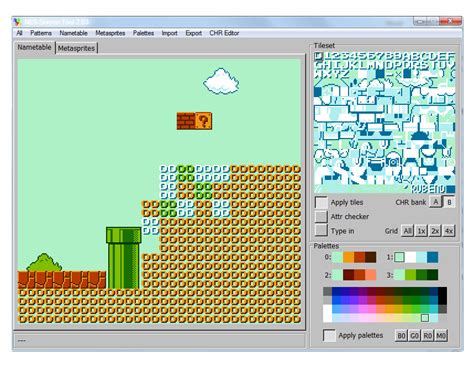 14 Nes Graphics Tools Atelier Bétoux