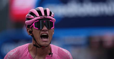 El Récord Que Conseguió Isaac Del Toro En El Giro De Italia