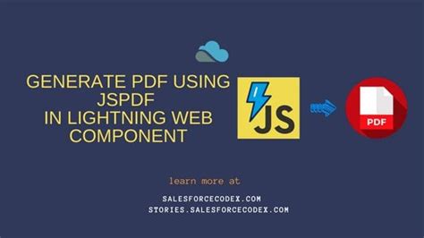 Generate Pdf Using Jspdf In Lightning Web Component Rsfblogs