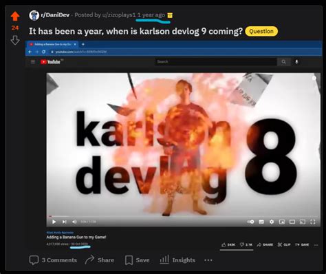 It Has Been Two Years When Is Karlson Devlog 9 Coming R Danidev
