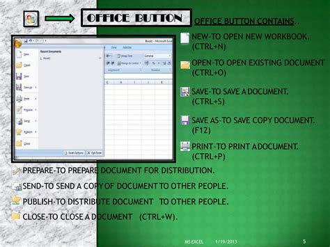 Basic Excel Ppt Presentationpptx