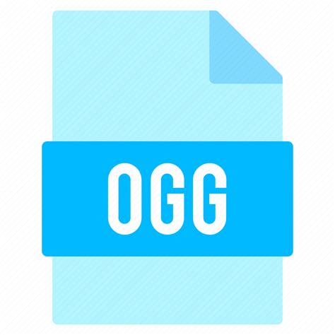 Document Extension File Format Ogg Icon Download On Iconfinder