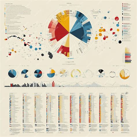 Infographic With A Comparative Analysis Of Statistical Data Premium