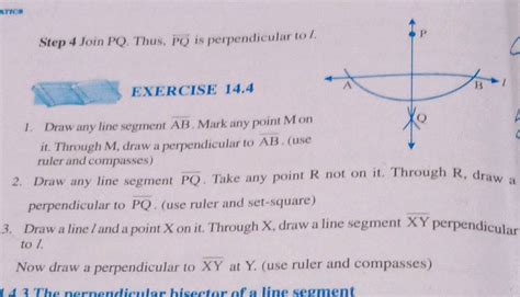 matice step 4 join pq thus po is perpendicular tol exercise 14 4 1